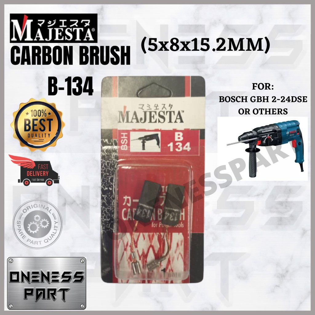 //MAJESTA CARBON BRUSH B-134// | Shopee Malaysia