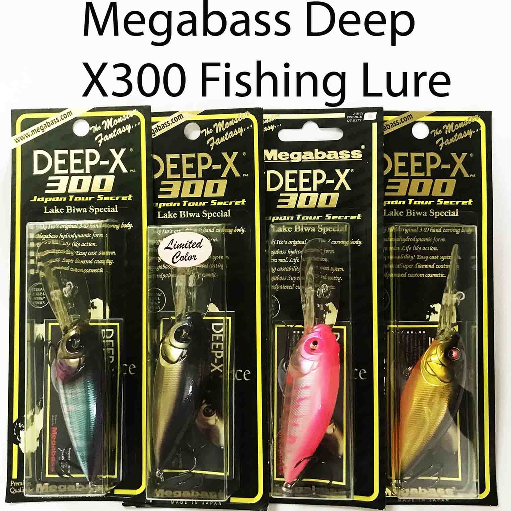 Megabass Deep X300 Fishing Lure | Shopee Malaysia