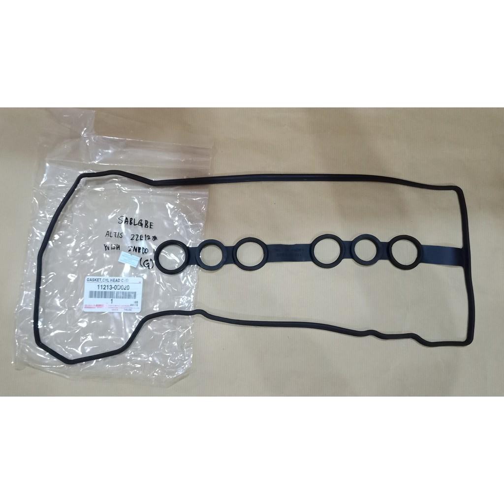 [100% ORIGINAL] VALVE COVER GASKET TOYOTA ALTIS ZZE122 ZZE142 WISH ZNE10 1.8 (11213-0D020 ...