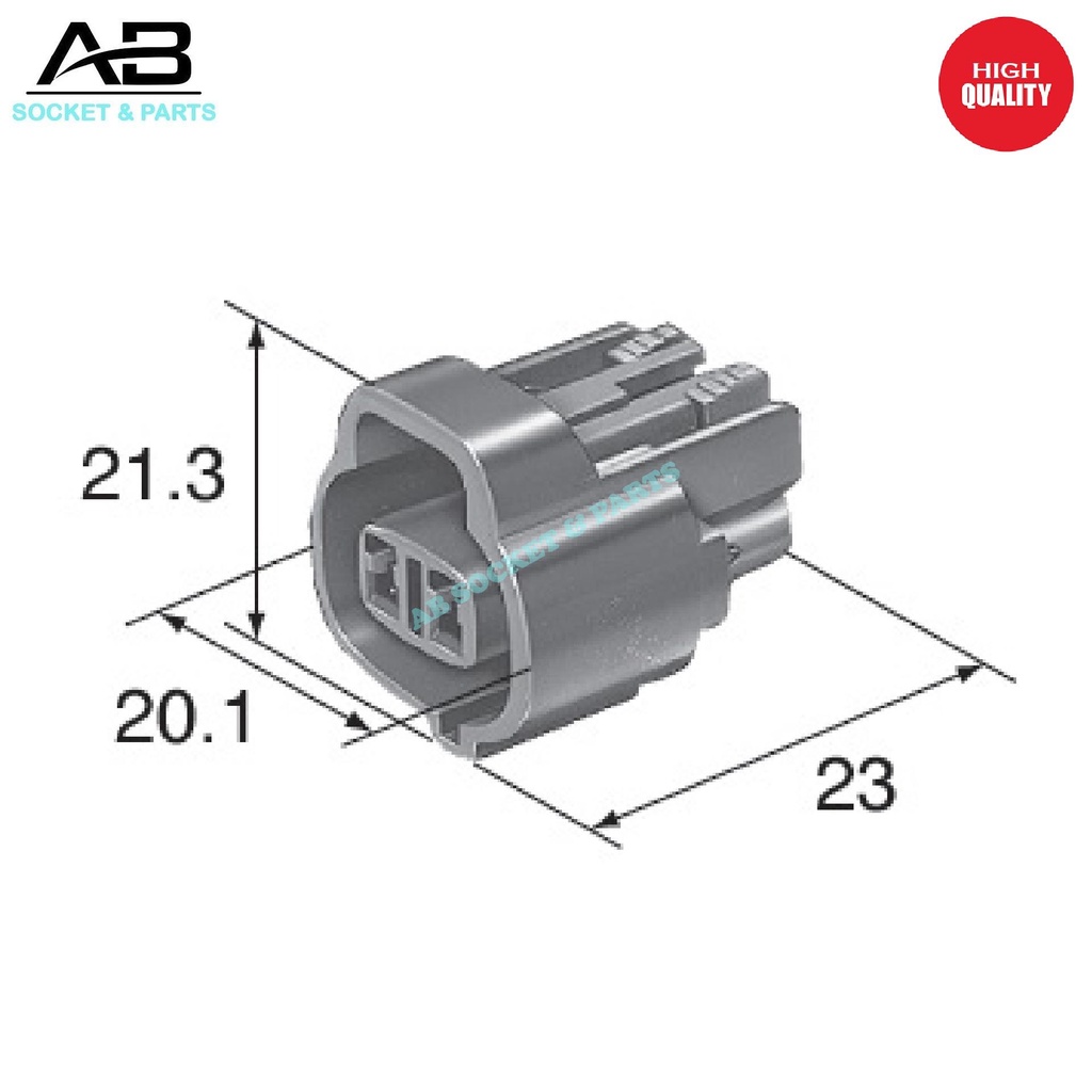 2 Pin TOYOTA HILUX KUN25,KUN26 (90910-12184) Vios Camry Lexus Vacuum ...