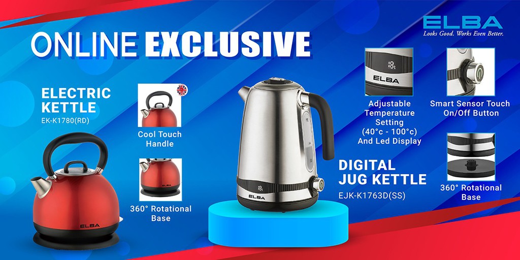 ELBA Official Store Online, November 2022 | Shopee Malaysia