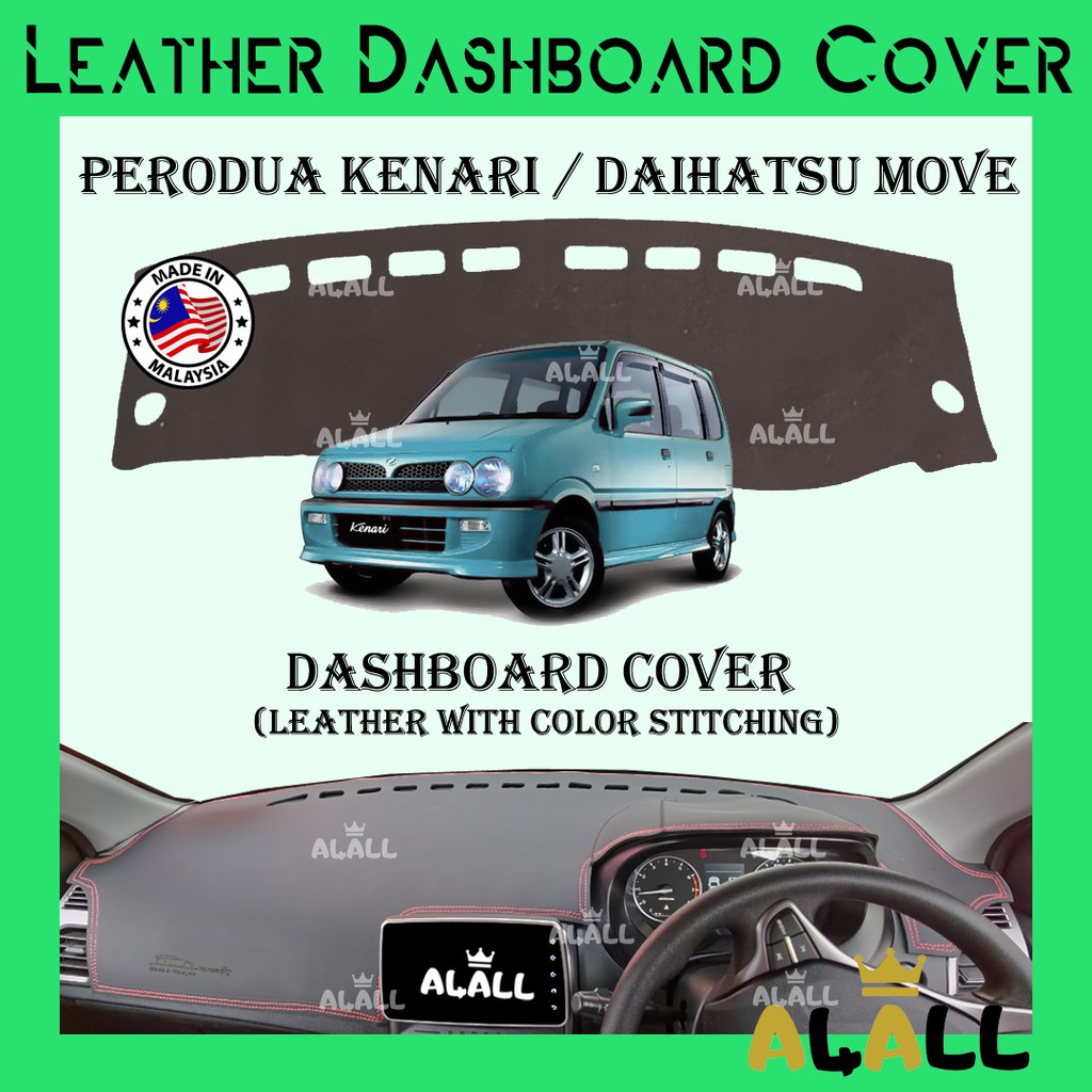 Perodua Kenari Daihatsu Move Leather Dashboard Cover (Ready Stock) High ...