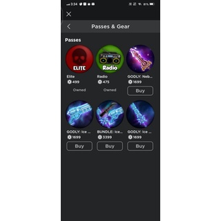 ROBLOX ACCOUNT (in total around 8K ROBUX) | Shopee Malaysia