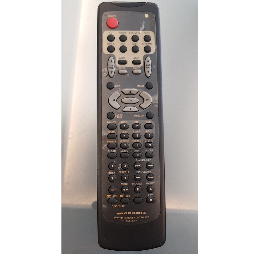 Marantz Surround Amp Remote Controller Model:RC5300SR (Original ...