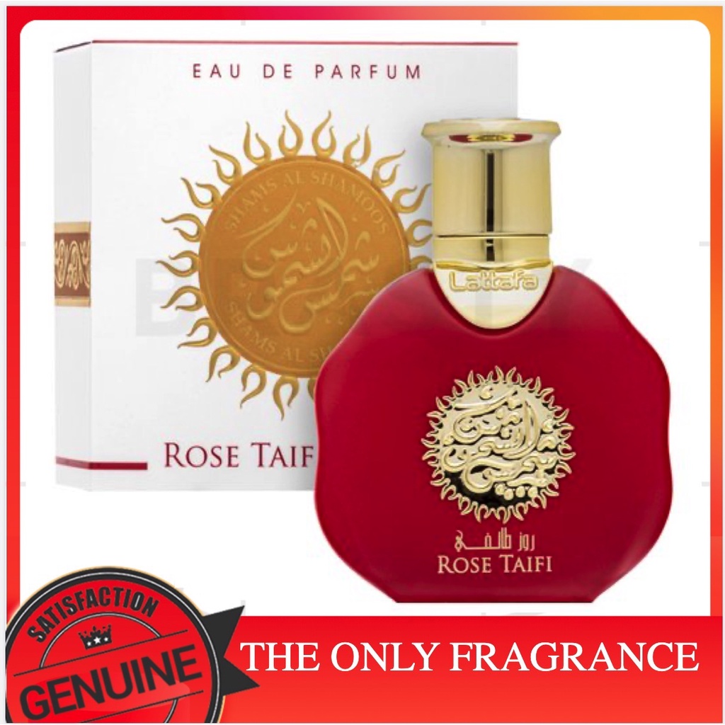ORIGINAL LATTAFA ROSE TAIFI EDP (U) 35ML | Shopee Malaysia