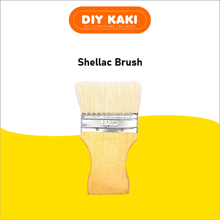 [4cm | 6cm] Wood Varnish Brush | Wood Shellac Brush | Berus Syelek Kayu ...