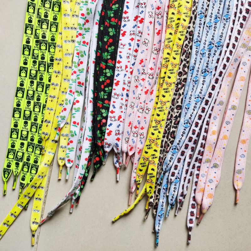 SPORT SHOE LACE TALI KASUT BERCORAK PASANG FILING PURPOSE STRING ...