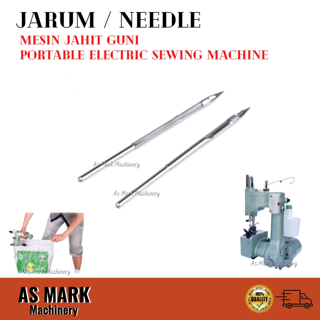 JARUM / NEEDLE Mesin Jahit Guni Portable Electric Sewing Machine ...