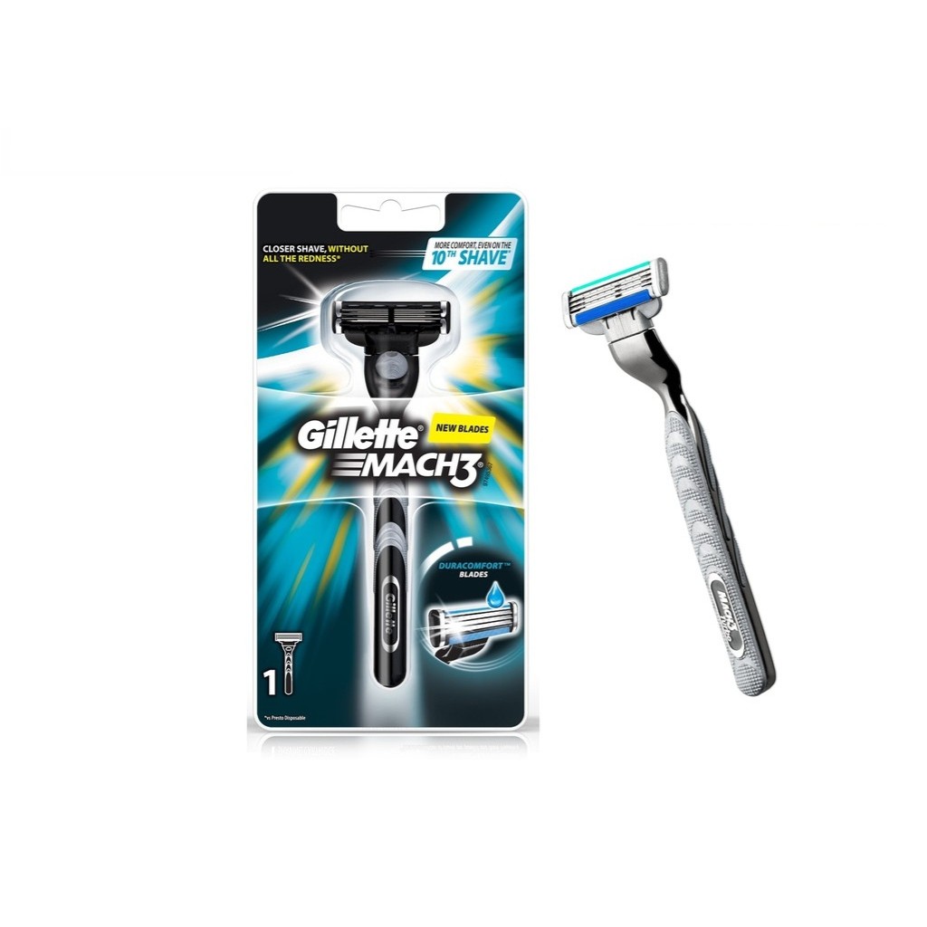 Gillette Mach 3 Regular Razor Blade / Pisau Cukur Gillette Mach 3 ...