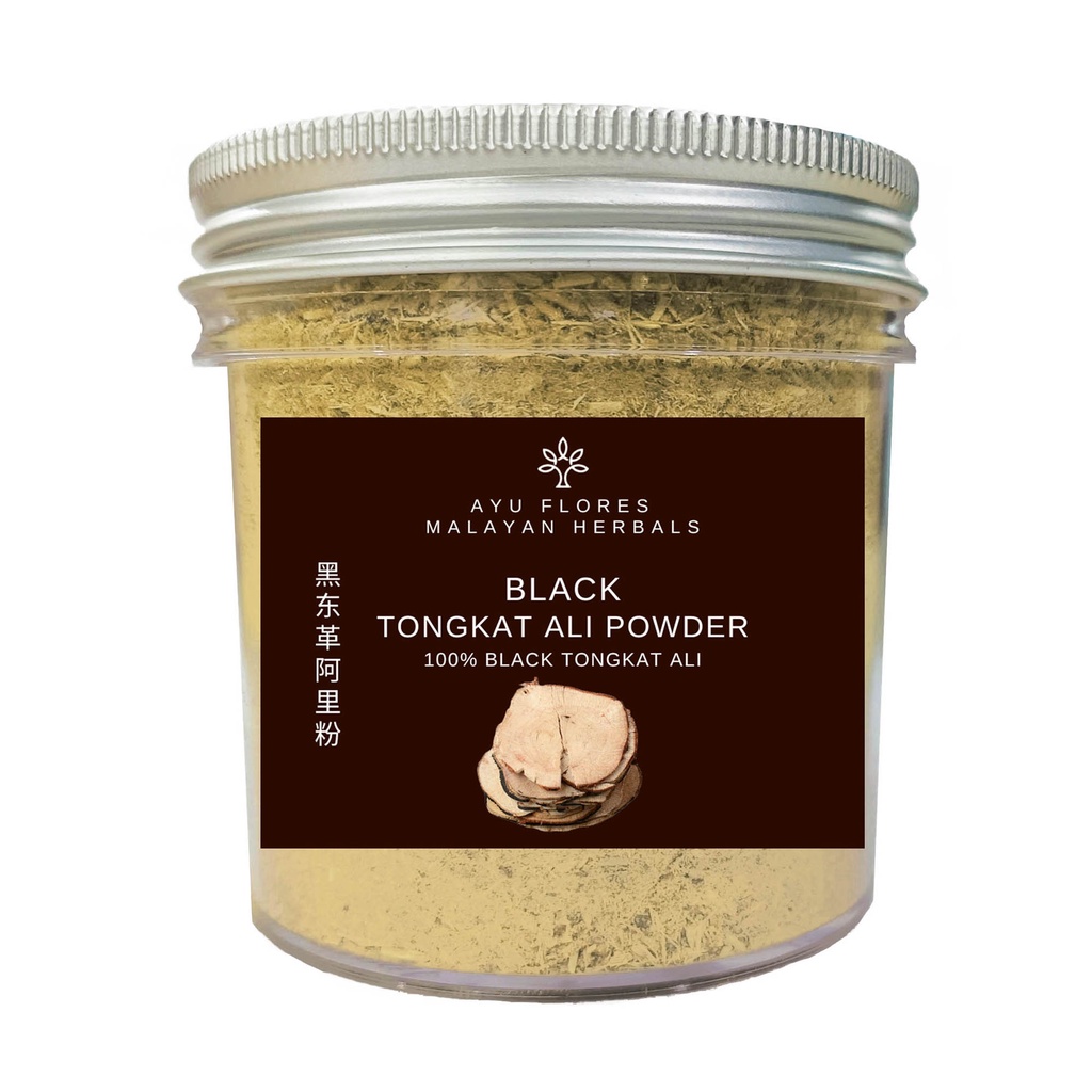 Black Tongkat Ali Powder Jar (Premium Grade) 75gms | Shopee Malaysia