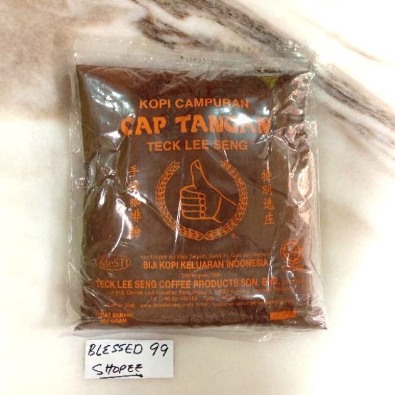 Kopi Cap Tangan 500gm 【STOK READY】 Coffee Powder Hand Brand Local ...