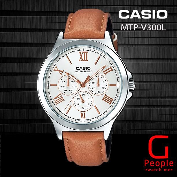 CASIO MTP-V300L-7A2 / MTP-V300L GENTS MULTI-HAND WATCH 100% ORIGINAL ...