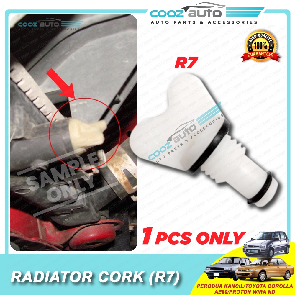 Perodua Kancil Proton Wira Toyota Corolla AE80 Radiator Cork R7 ...