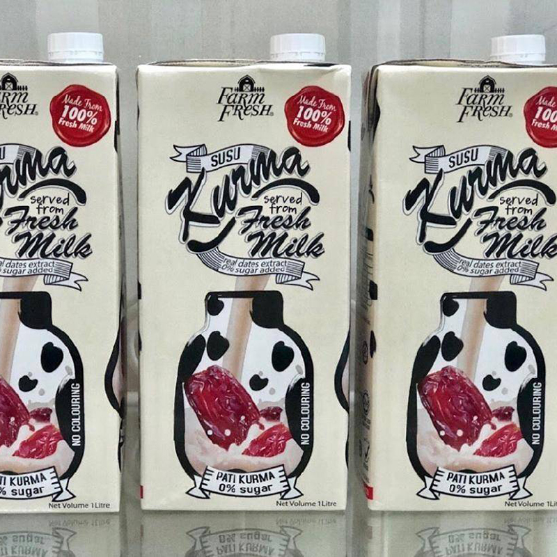 Susu farm fresh kurma 1 liter | kiboohouse | BeeCost