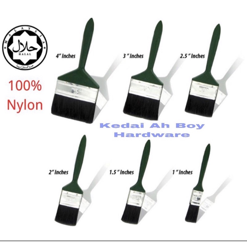 680 Nylon Paint Brush / Berus Cat - 100% Halal [Ready Stock] | Shopee Malaysia