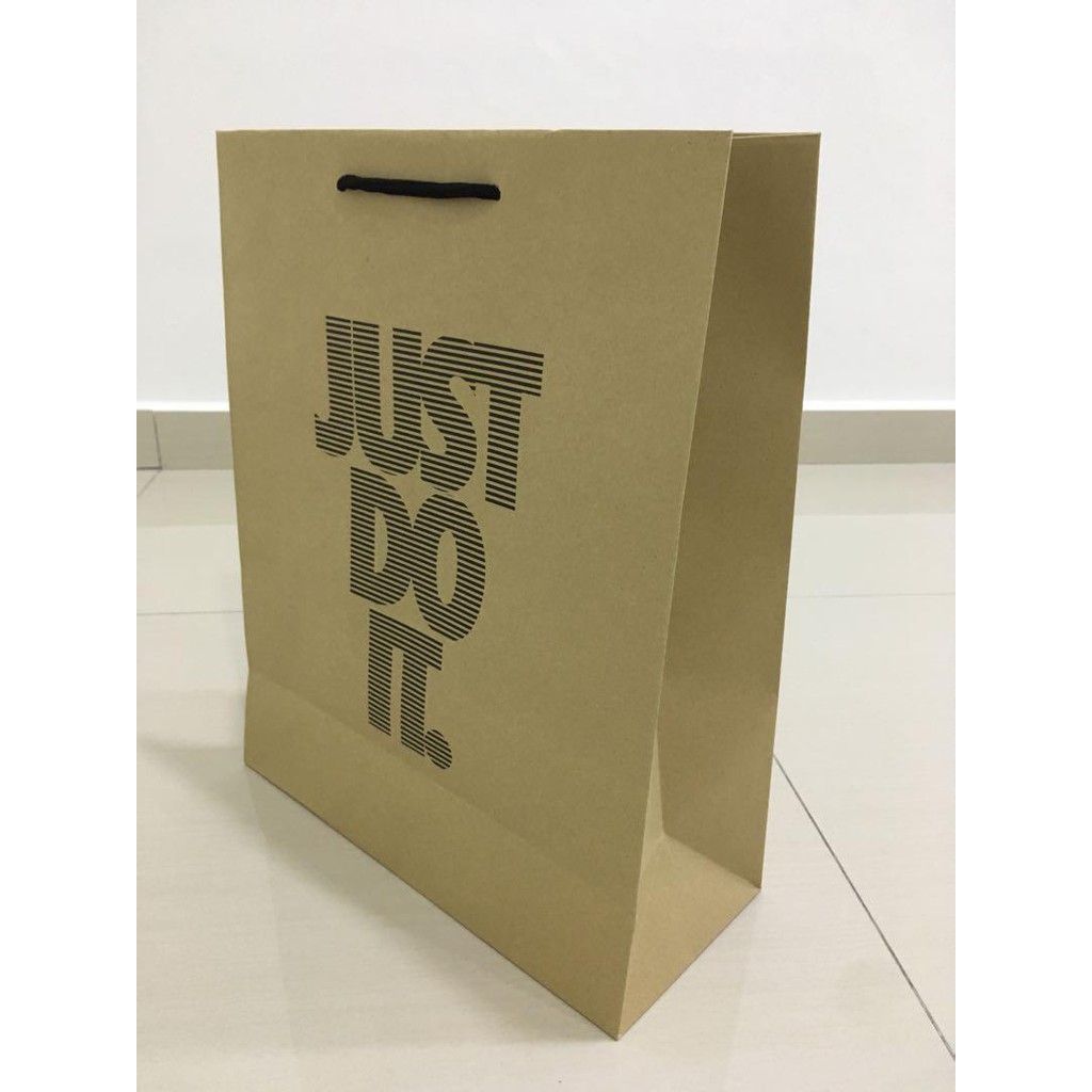 Original NIKE Adidas Paper Bag (Regular) | Shopee Malaysia