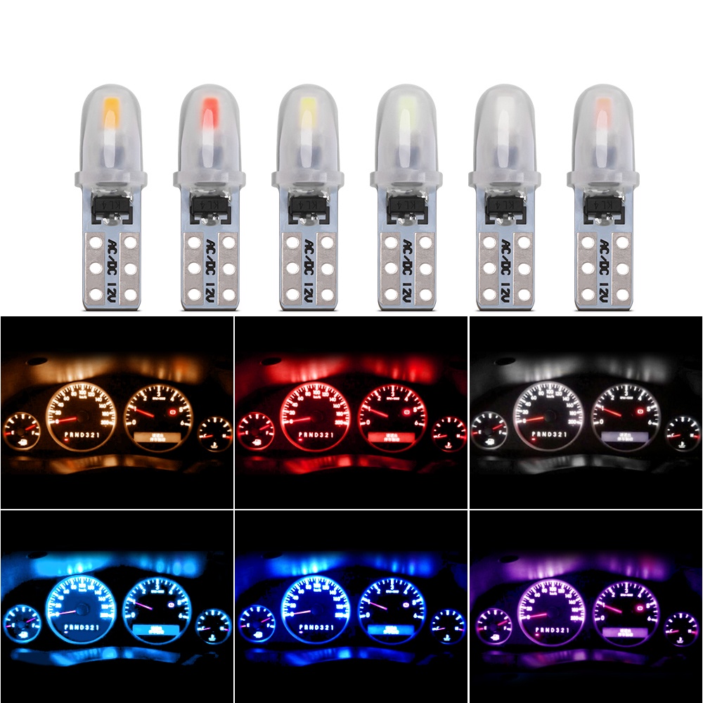 [Ready Stock] T5 LED Dashboard Gear AC Panel lights Car Motor Interior ...