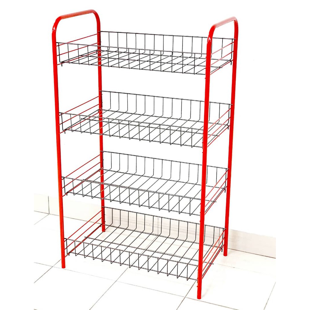 Ek r82- 4 tier multi purpose rack / storage system/ metal rack | BeeCost