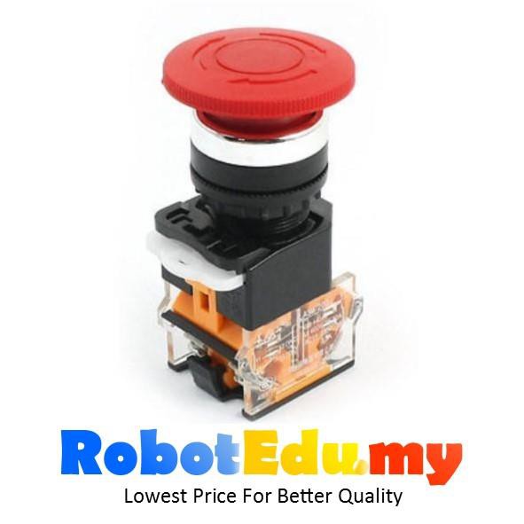LA38 / 203 AC & DC Emergency Switch Button E-Stop for Arduino CNC ...