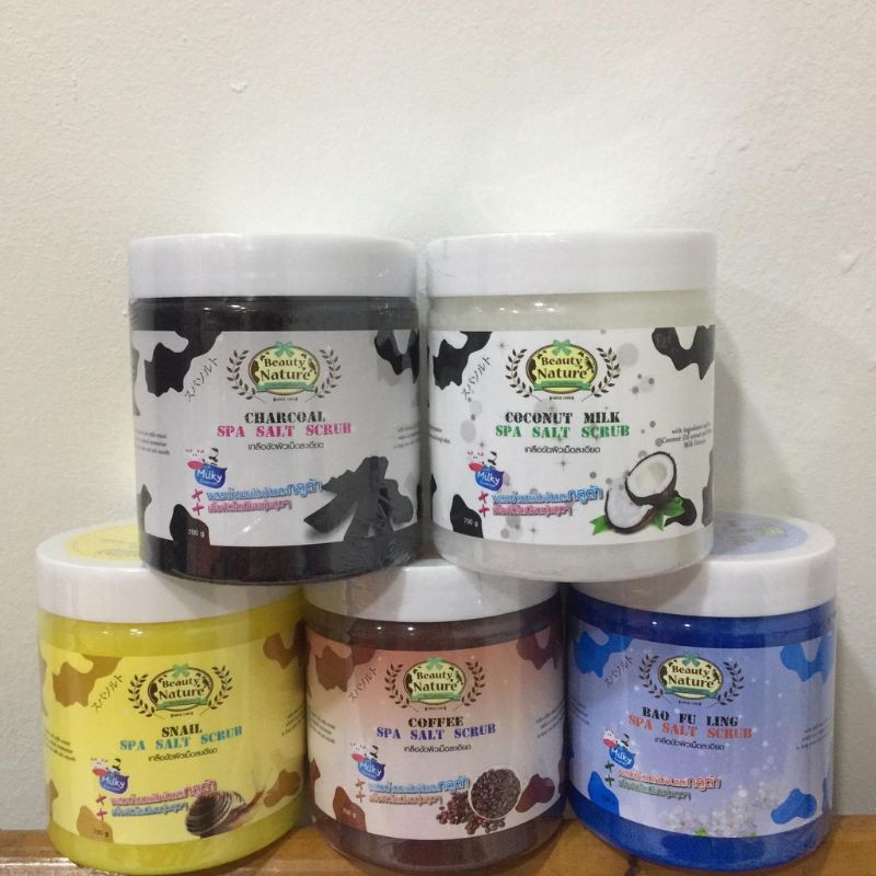 SPA SALT SCRUB BODY SCRUB VIRAL | Shopee Malaysia