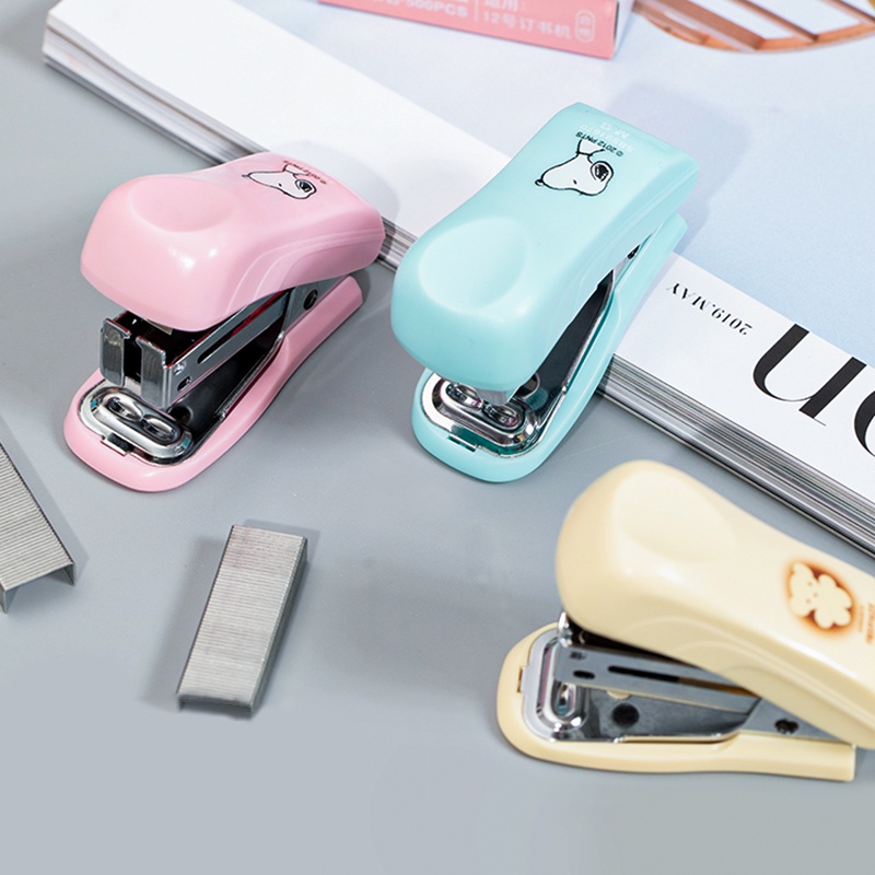 M&G. Concise Cartoon Mini Stapler with Staples Multifunction DIY ...