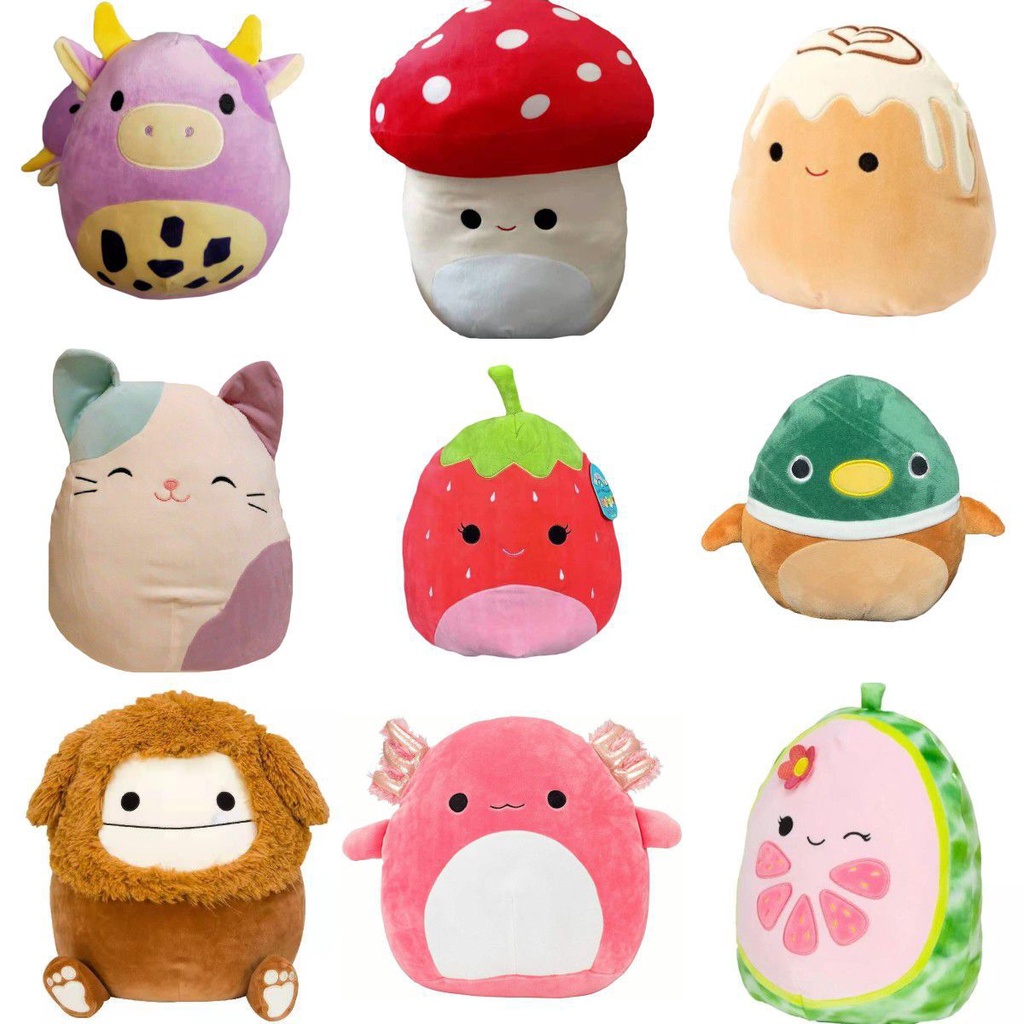 Cute Squishmallow Plush Toy Plushie Doll Stuffed Gordon Benny Malcolm ...