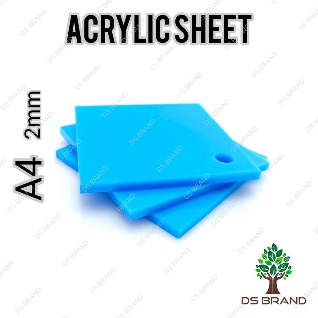 2mm A4 Acrylic Light Blue Sheet | Shopee Malaysia
