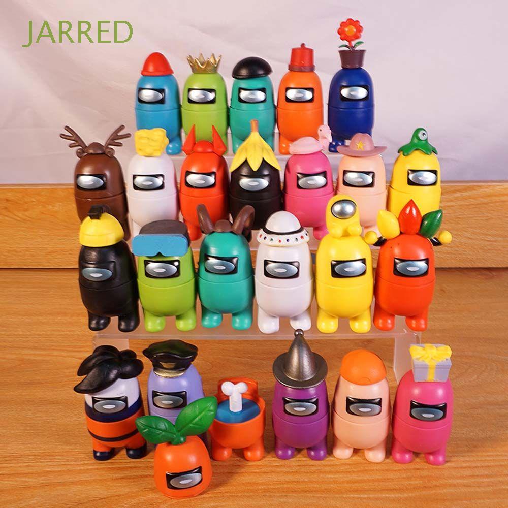 JARRED Cartoon Action Figures PVC Model Toys Game Among Us For Children ...