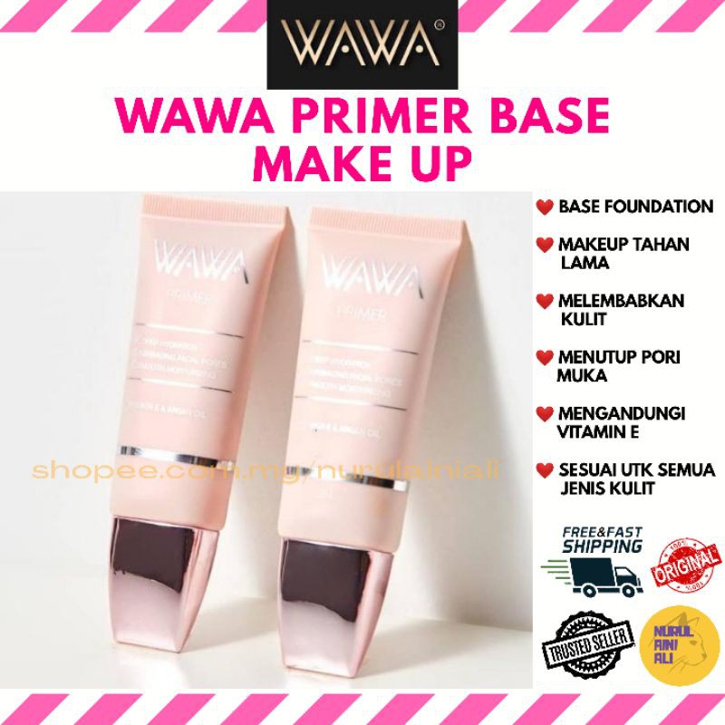 WAWA COSMETIC PRIMER / BASE FOUNDATION BY WAWA ZAINAL | Shopee Malaysia