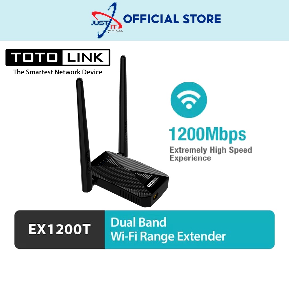 TOTOLINK EX1200T AC1200 DUAL BAND WIFI Extender | Shopee Malaysia