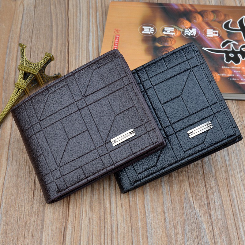 High Quality Korean New Design Men Genuine Leather Wallet, Extra ...