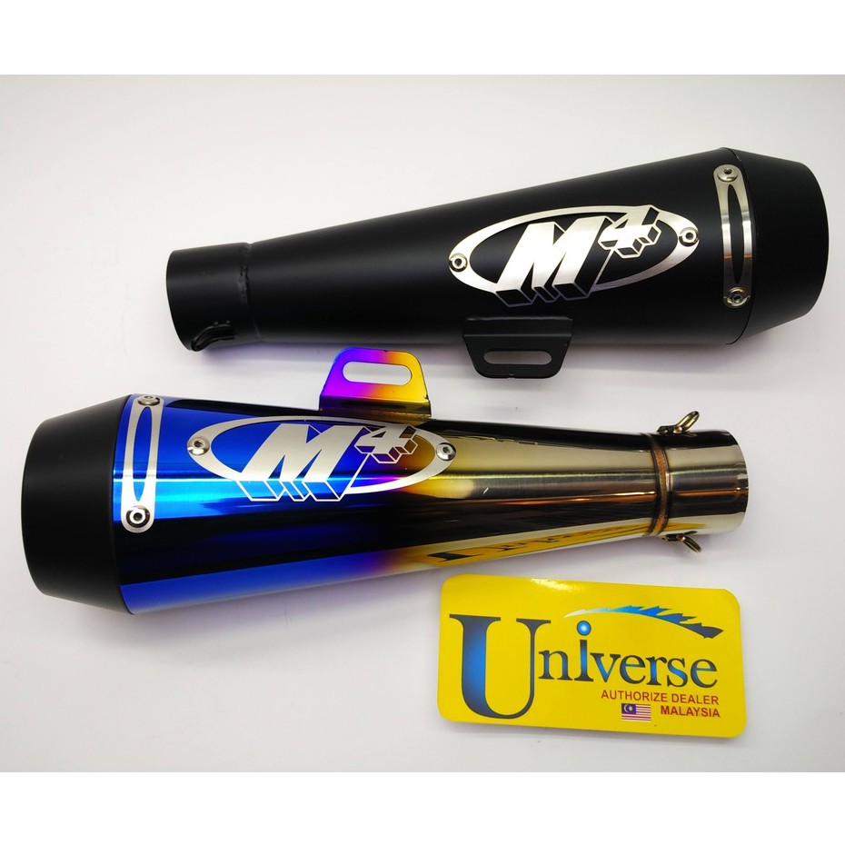M4 Muffler Ekzos pipe Exhaust Motorcycle Racing Ekzos 51mm Superbike ...