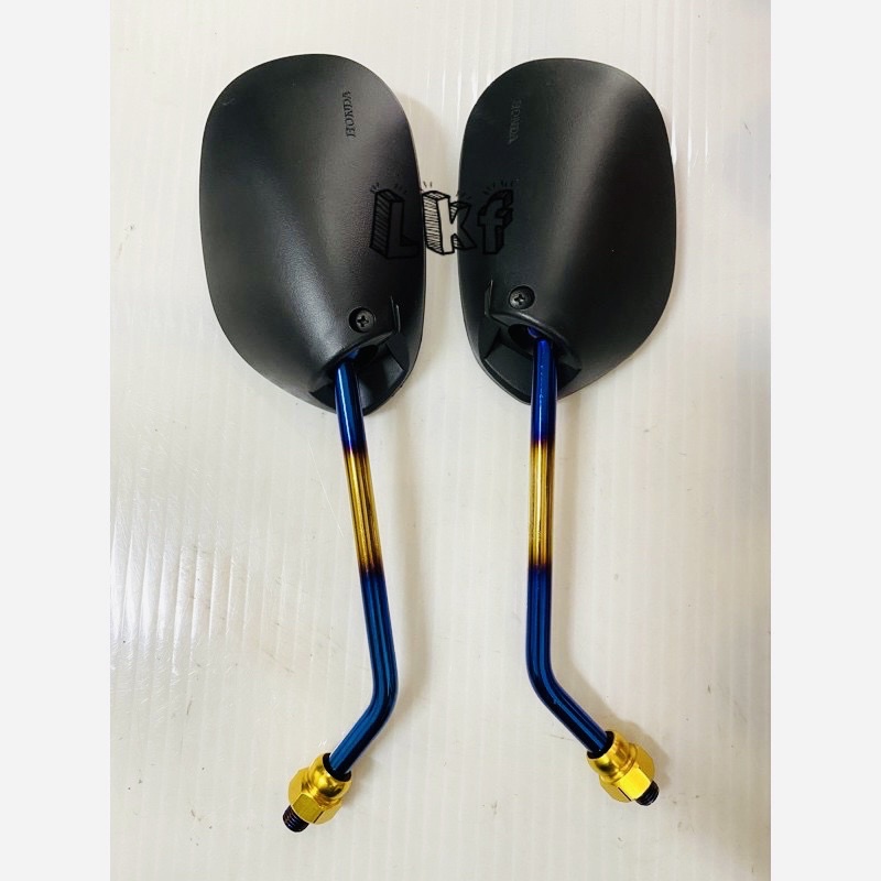 HONDA EX5/WAV100/SIDE MIRRORS TITANIUM RAINBOW RH/LH SET | Shopee Malaysia