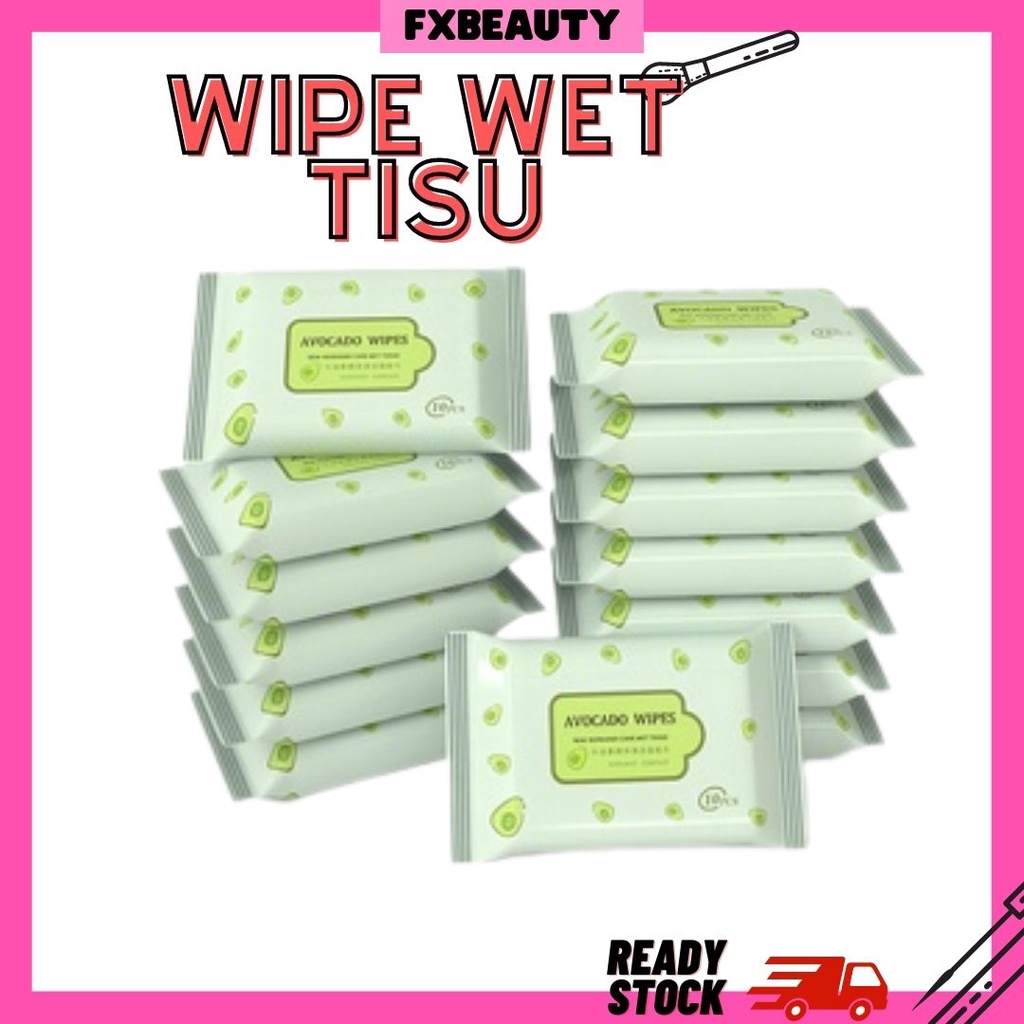 10-Piece Wet Tissue 10-Piece Wet Tissue Non-Woven Fabric Wipe Maternal ...