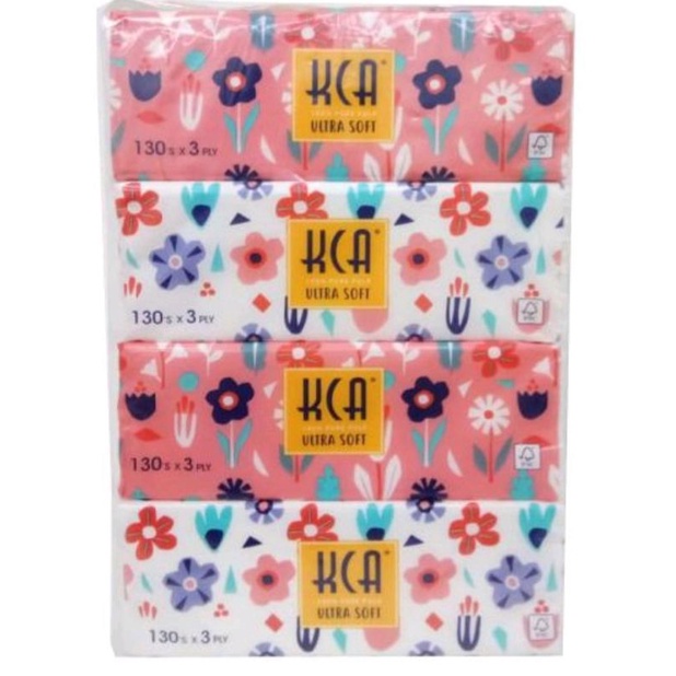 KCA Ultra Soft Facial Tissue (3 ply x 130's) | Shopee Malaysia