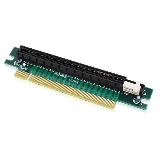 PCI-E 16x Riser Card 90 Degree L Angle Riser Card 1U 2U | Shopee Malaysia
