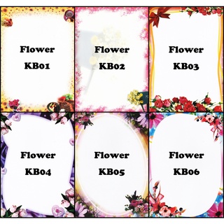 A4 Pattern 2 Color Fancy Card Paper / Kertas Folio Binding Cover ...