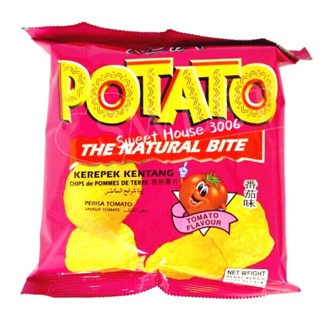 Oriental 16gm x 6pkt Rota Potato Chips Tomato Flavour Keropok Kerepek ...