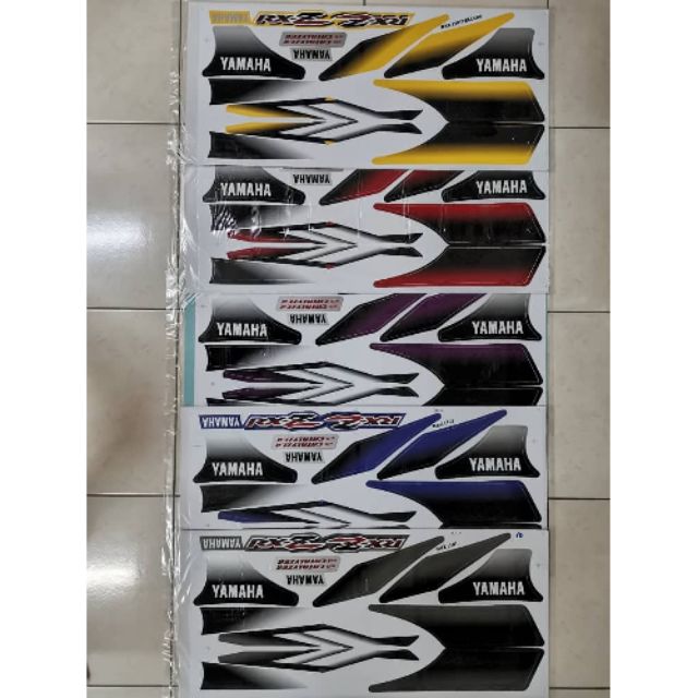 RXZ-CATALYZER (10) BODY STICKER | Shopee Malaysia