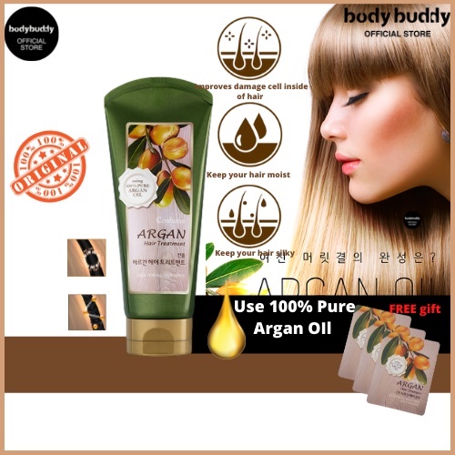 Confume Argan Oil Hair Treatment Pack Hair Mask for Normal to Dry Hair ...