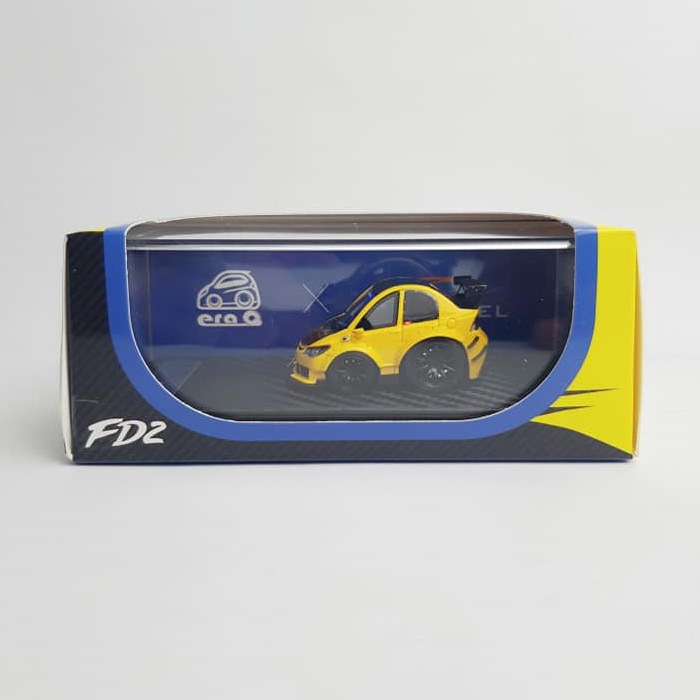 ERAQ x YM MODEL 1/64 Honda Civic FD2r Spoon Racing YELLOW | Shopee Malaysia