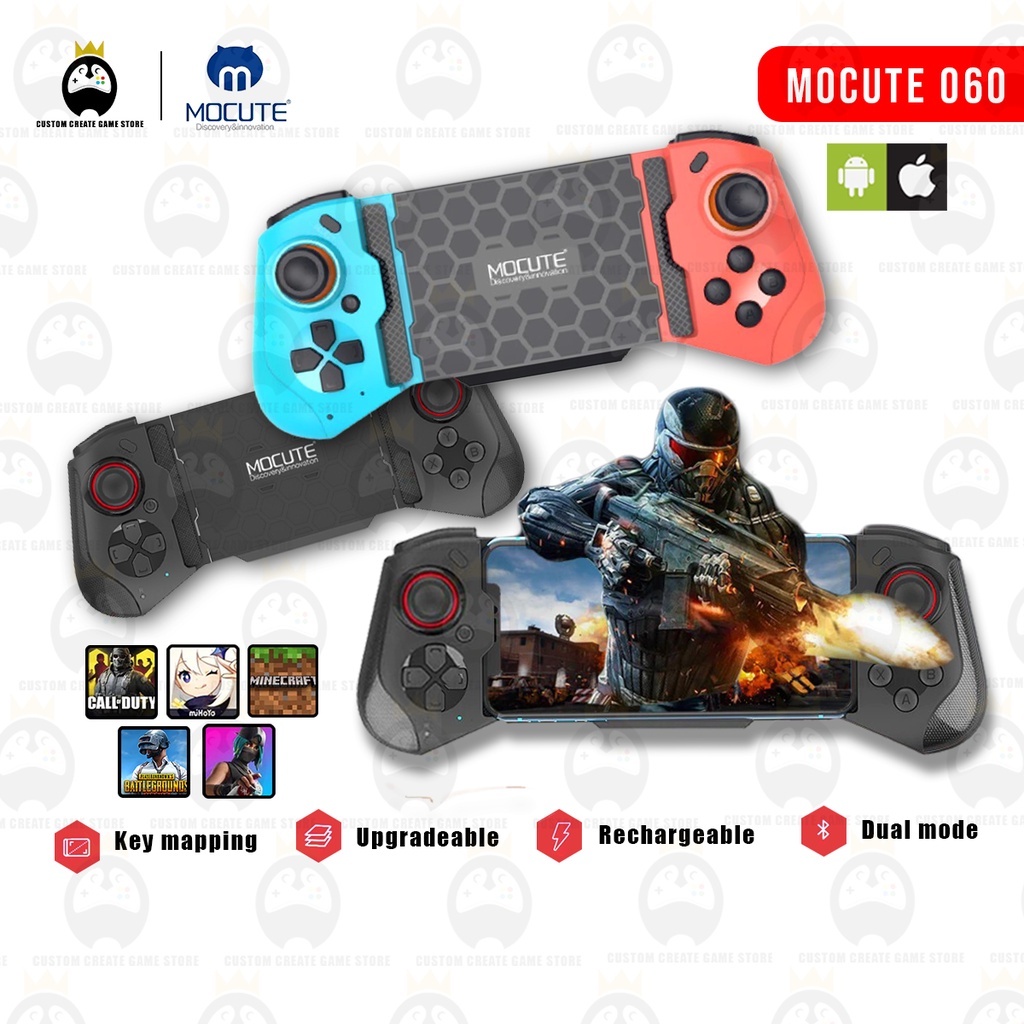 MOCUTE 060 Bluetooth Wireless COD GENSHIN Gamepad Controller For ...