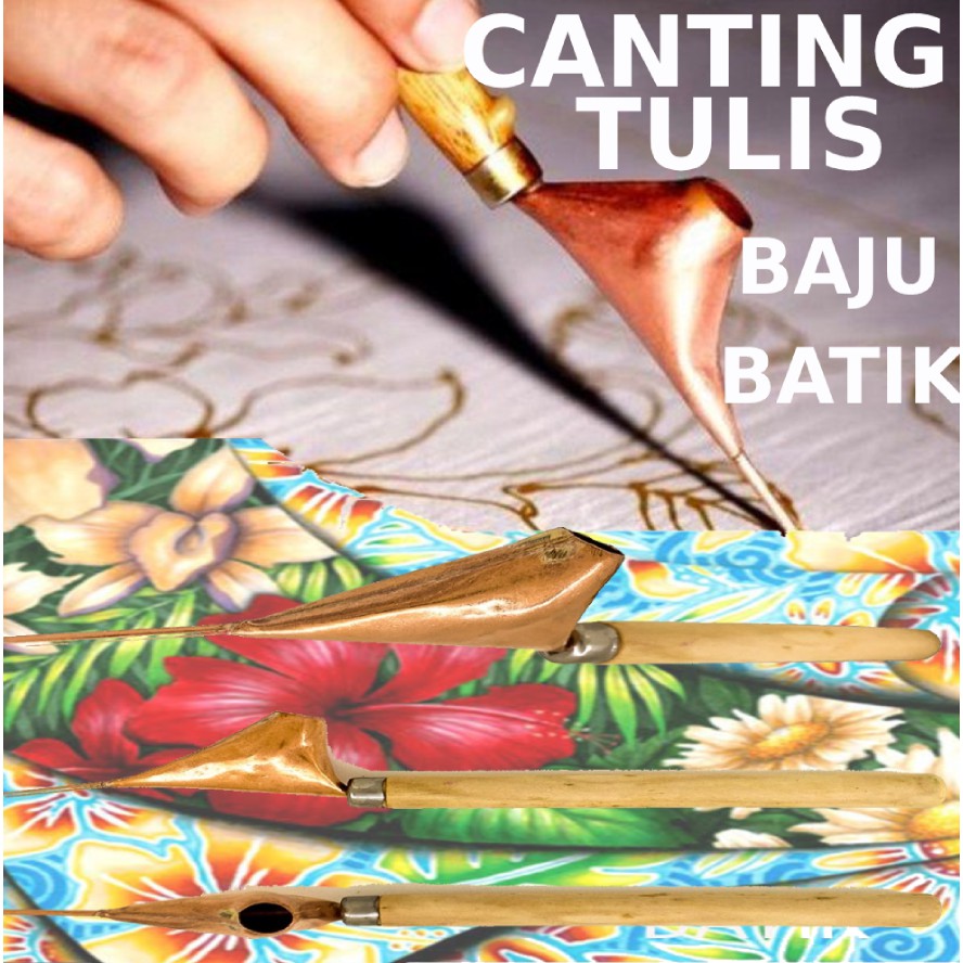 ALAT BATIK/ CANTING BATIK TULIS/ PELAJA SENI LUKIS/ TJANTING BATIK PEN ...