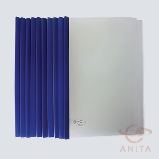 A4 Easy Grip File Transparent File Sliding Grip Document Covers (10 ...