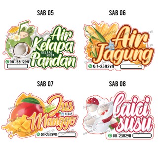 Custom Cut sticker Air Balang | Shopee Malaysia