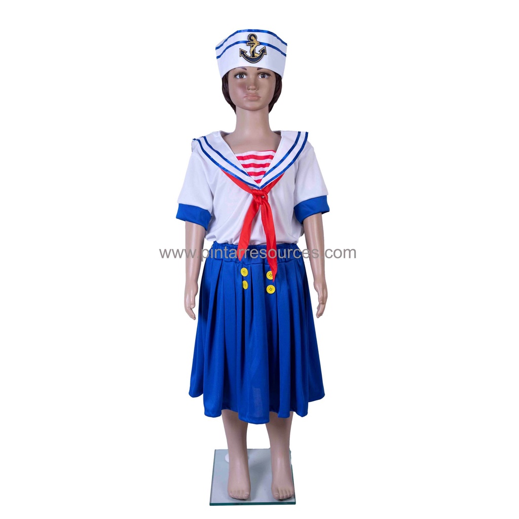 READY STOCK Cosplay Kids children Occupation Sailor Girl Career Costume ...