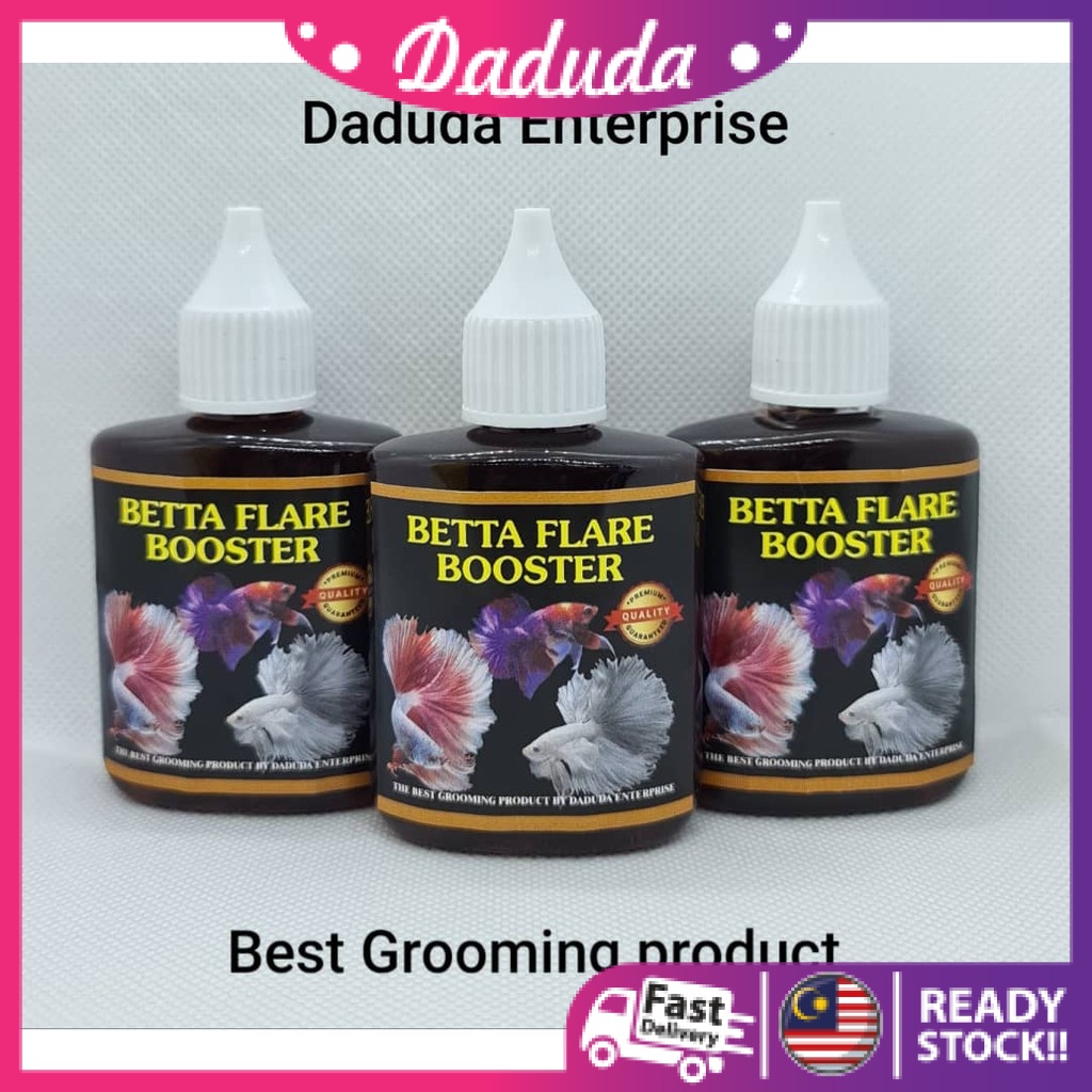 Betta Flare Booster 50ML the BEST BETTA GROOMING ITEM / GROOM IKAN LAGA ...