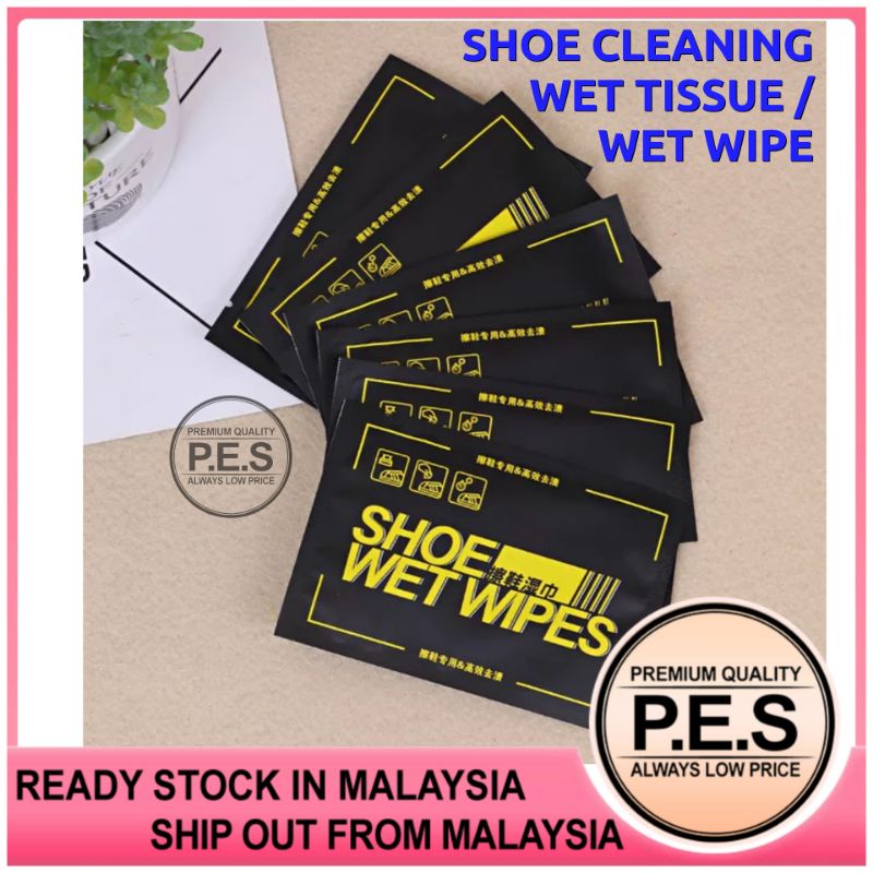 Shoe Cleaning Wet Tissue / Wet Wipes Shoes Cleaning Solution Tissue ...