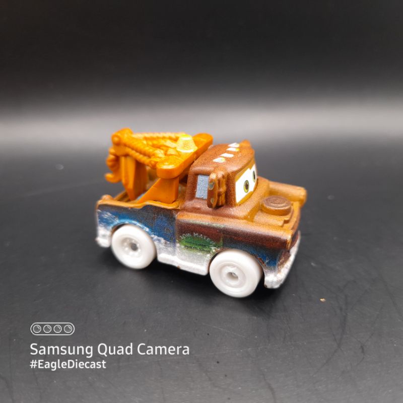 Mattel Disney Pixar Mini Racers Mater Snow Version Christmas Edition ...