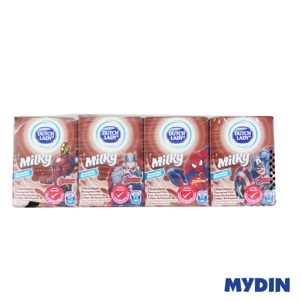 Dutch Lady Kid Chocolate Flavoured Milk (125ml x 4) Dutch Lady Kid Chocolate Flavoured Milk (125ml x 4)